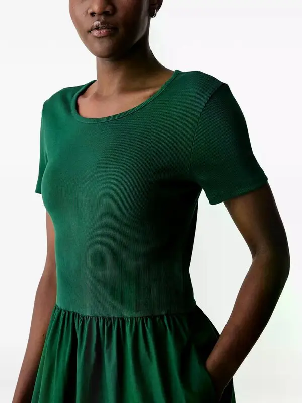 Marc O'polo Gathered-skirt Midi Dress