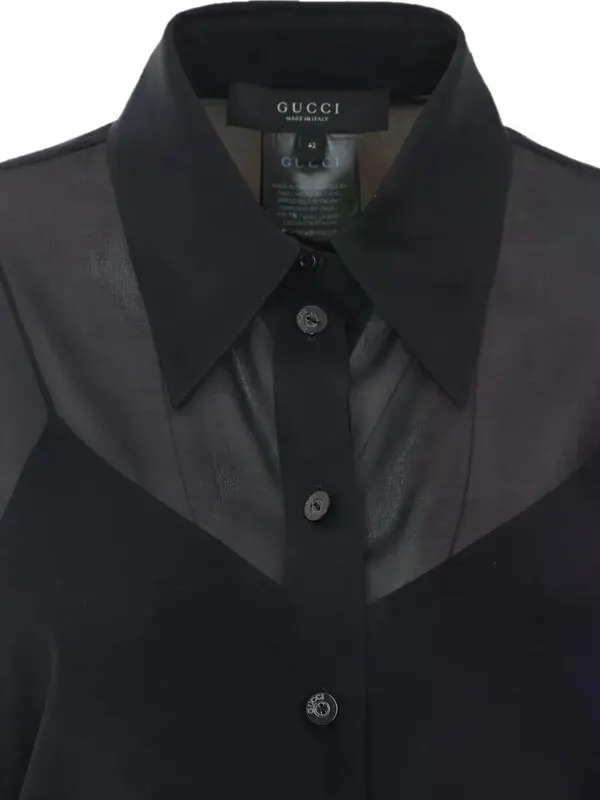 Gucci Long-sleeve Buttoned Shirt