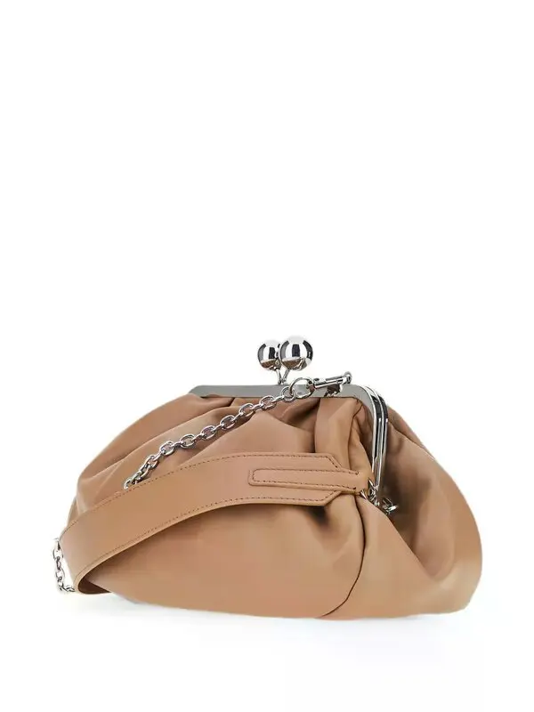 Max Mara Pasticcino Leather Tote Bag