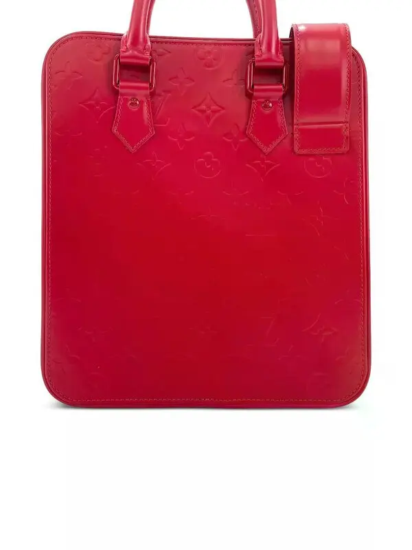 LOUIS VUITTON Monogram Vernis Handbag - Red