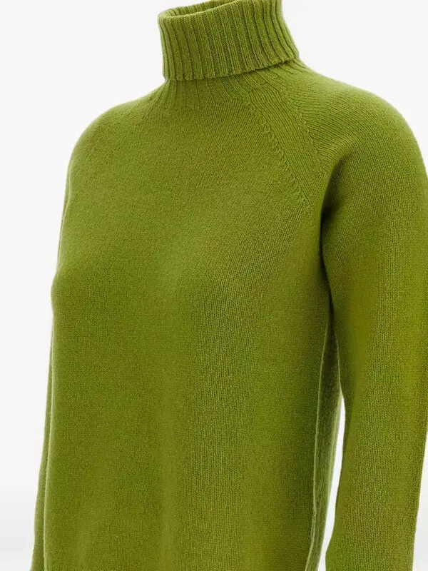 DRUMOHR Turtleneck Raglan-sleeved Sweater
