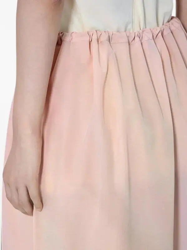TOTEME Drawstring-waist Midi Skirt