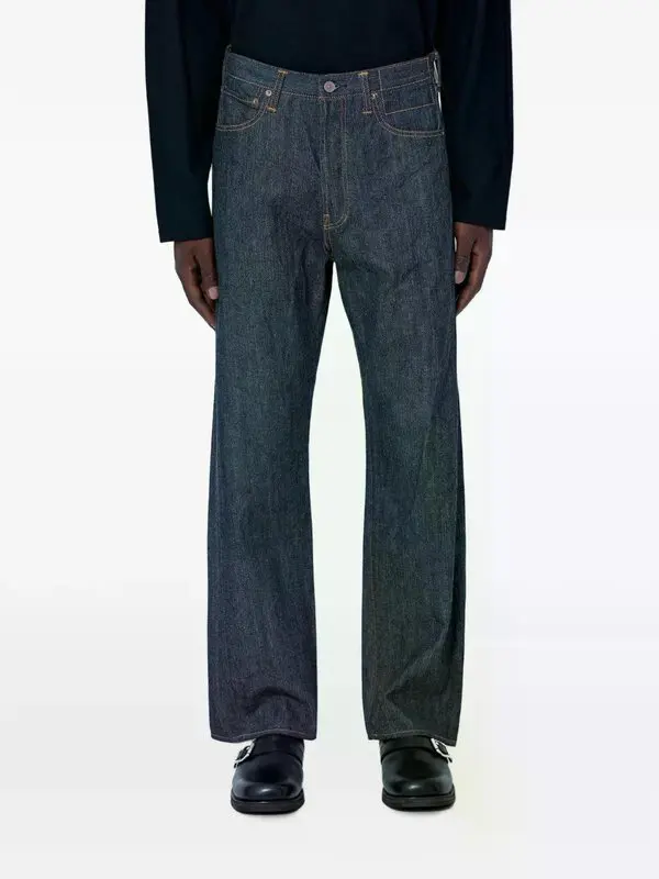 Visvim Social Sculpture Five-pocket Straight-leg Jeans - Blue