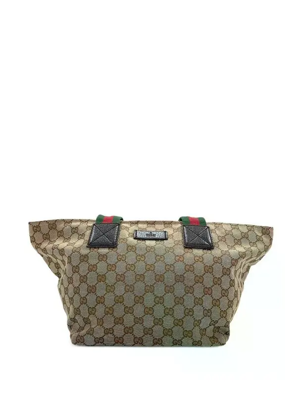 Gucci 2000s Sherry Line Gg Supreme Tote Bag