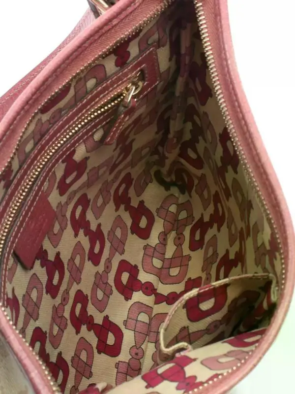 Gucci 2000s Gg Canvas Charm Shoulder Bag