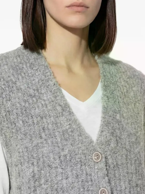 American Vintage Zolly V-neck Button-fastening Vest