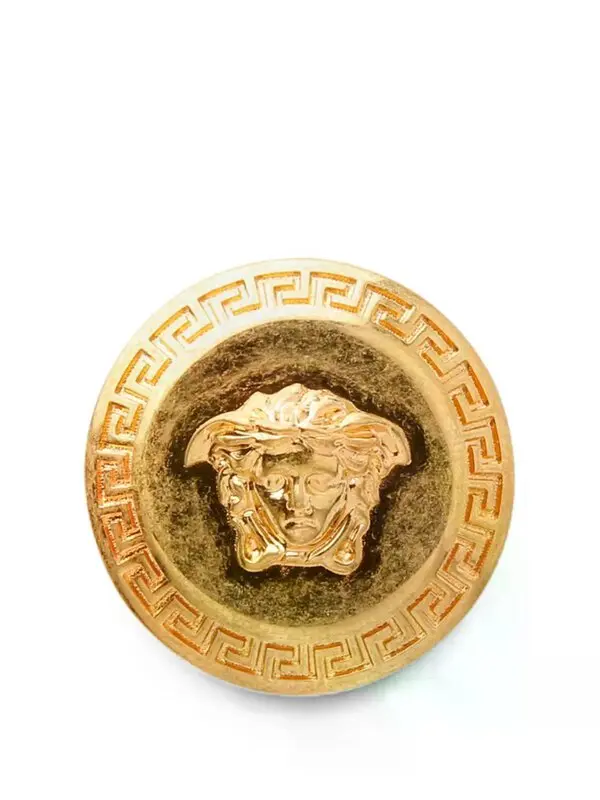 Versace Medusa Greca Earrings - Gold