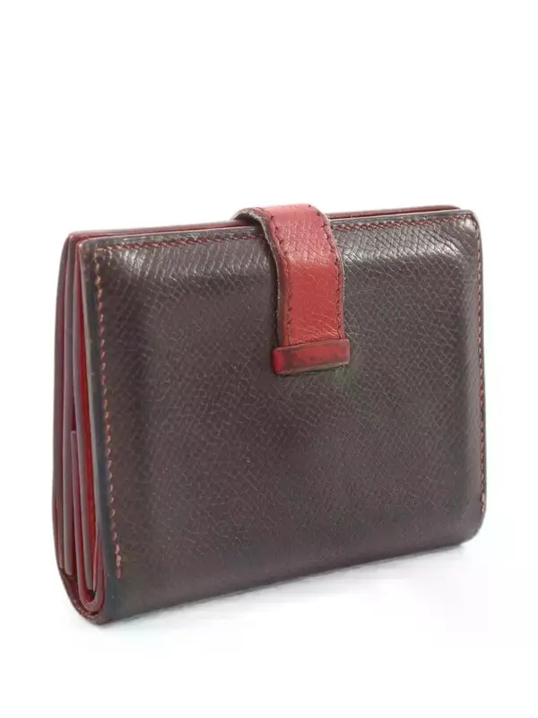 Hermès 2000s Mini Bearn Cardcase - Brown
