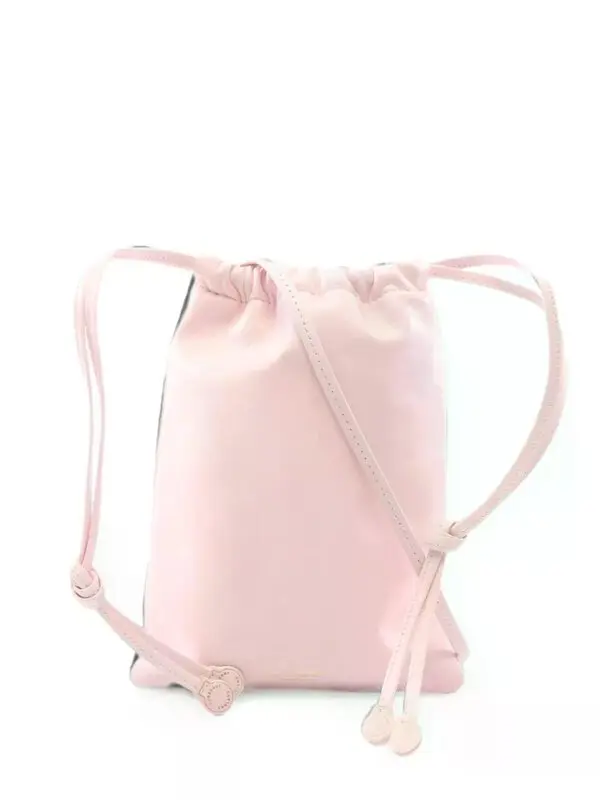 Burberry 2010s Mini Pochette Drawstring Shoulder Bag