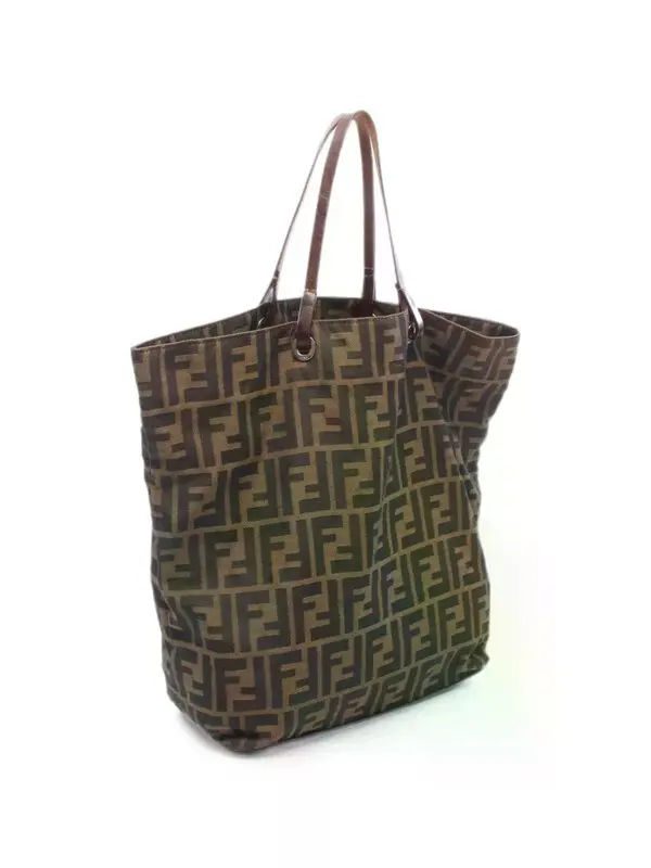 Fendi 2000s Zucca-pattern Tote Bag