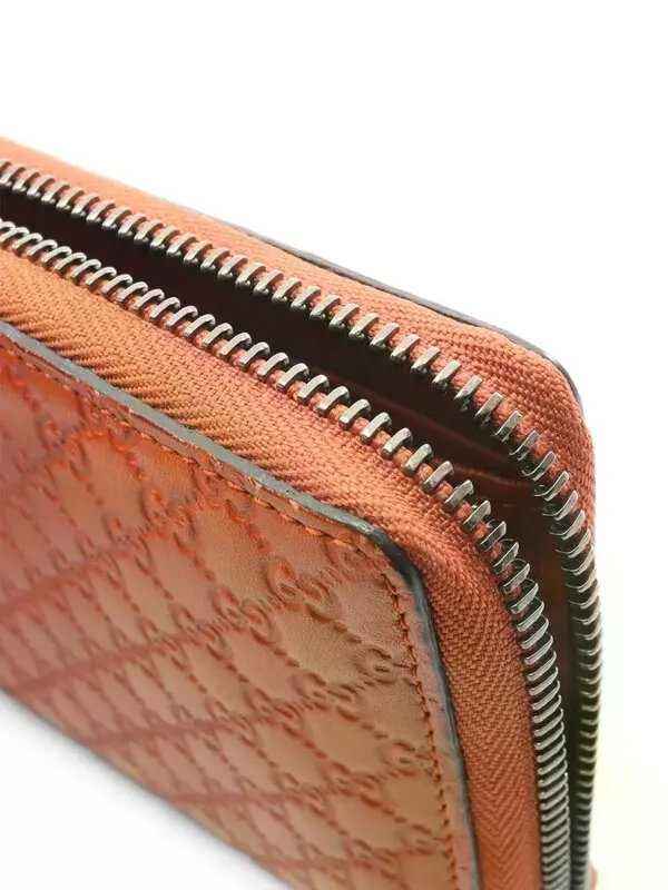 Gucci 2000s Micro Gg Guccissima Long Wallet