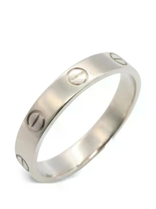 Cartier 18k White Gold Love Ring