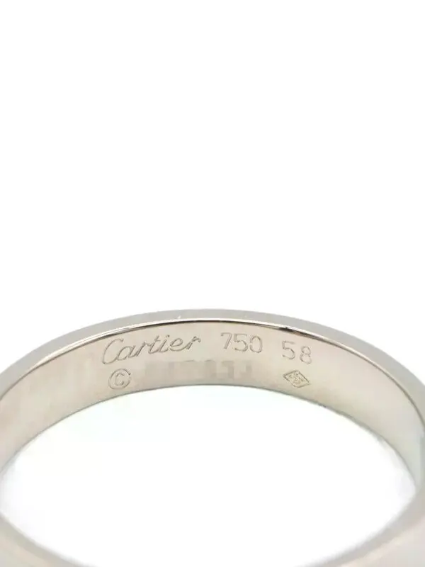 Cartier 18k White Gold Love Ring
