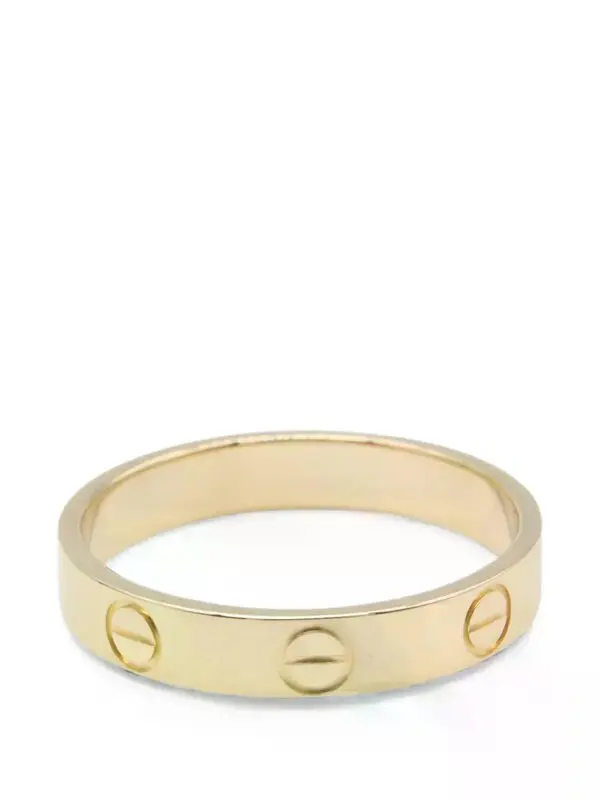 Cartier 18k Yellow Love Ring - Gold