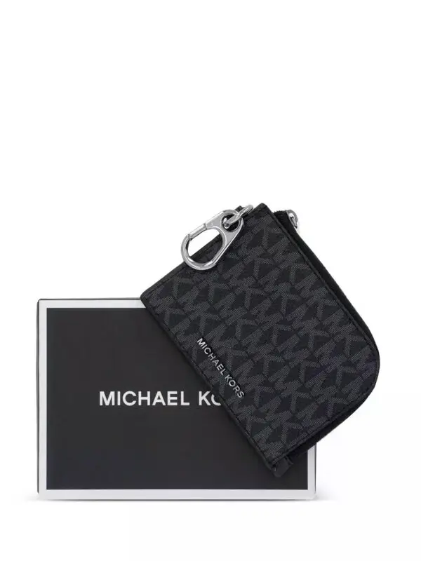 Michael Kors Monogram-pattern Cardholder