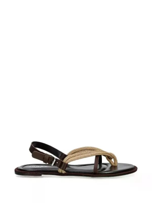 JONAK PARIS Emeline Buckle-fastening Sandals - Neutrals