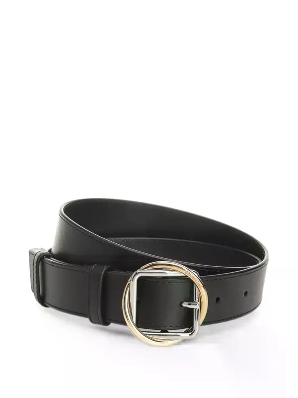 Jacquemus Salon Rond-carré Buckle Belt - Black