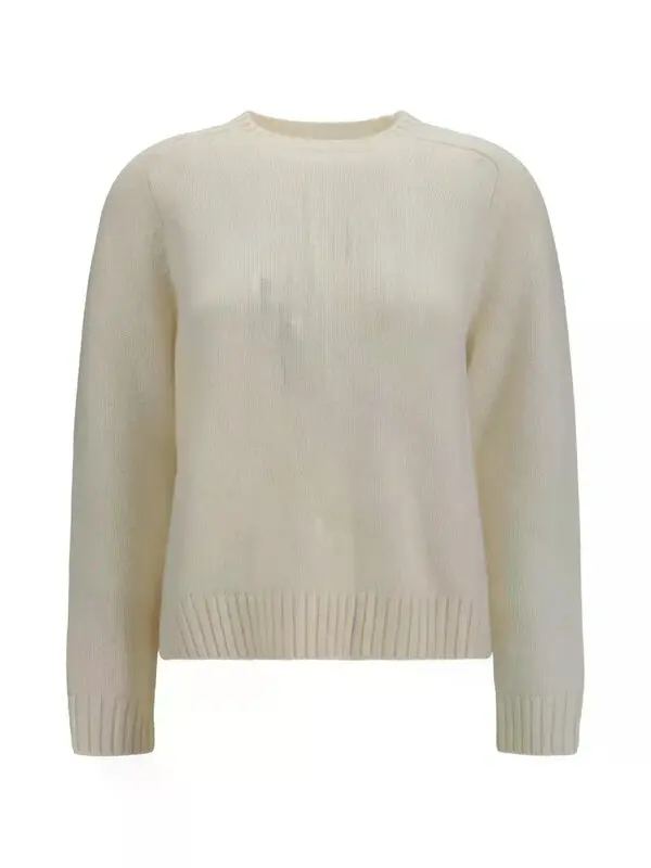 Loro Piana Cashmere Raglan-sleeve Sweater - Neutrals