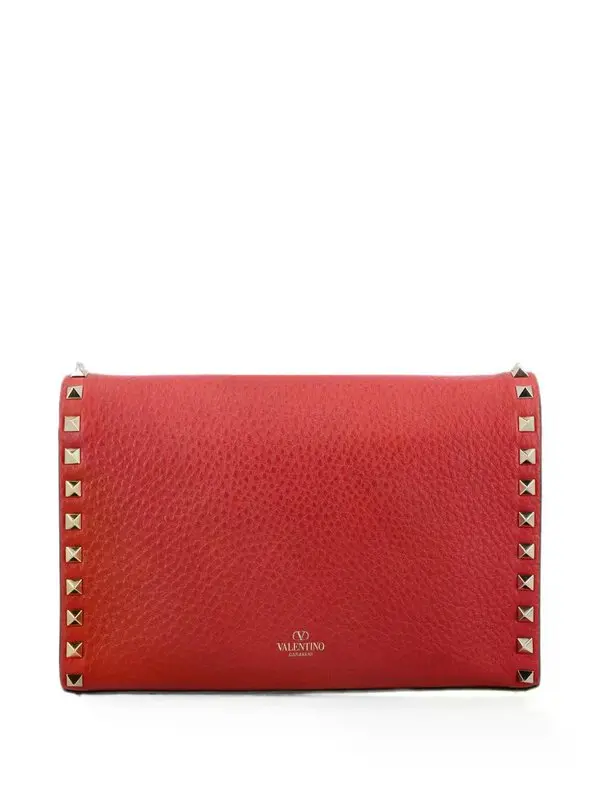 Valentino Garavani Small Rockstud Cross Body Bag - Red