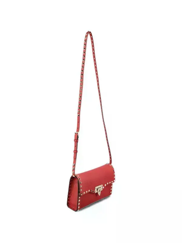Valentino Garavani Small Rockstud Cross Body Bag - Red