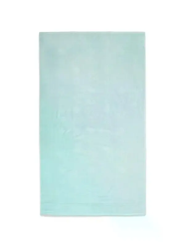 Guess Logo-embossed Beach Towel - Blue