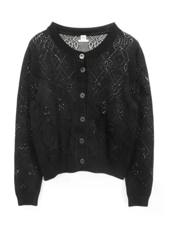 Hermès Crew-neck Cardigan