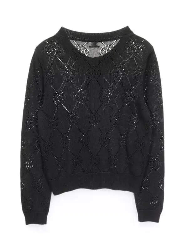 Hermès Crew-neck Cardigan