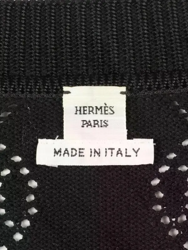 Hermès Crew-neck Cardigan