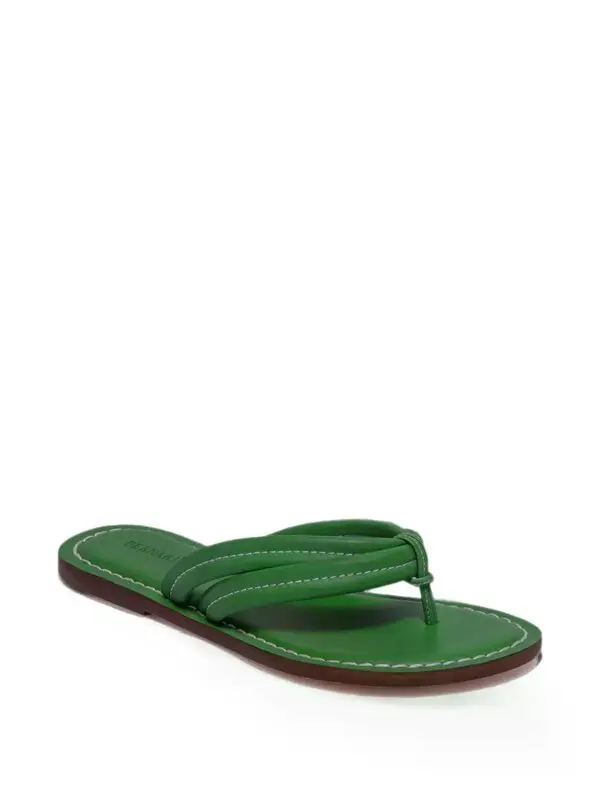 Bernardo Miami Padded Thong Sandals - Green