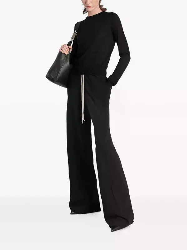 Rick Owens Ribbed-trim Sweater