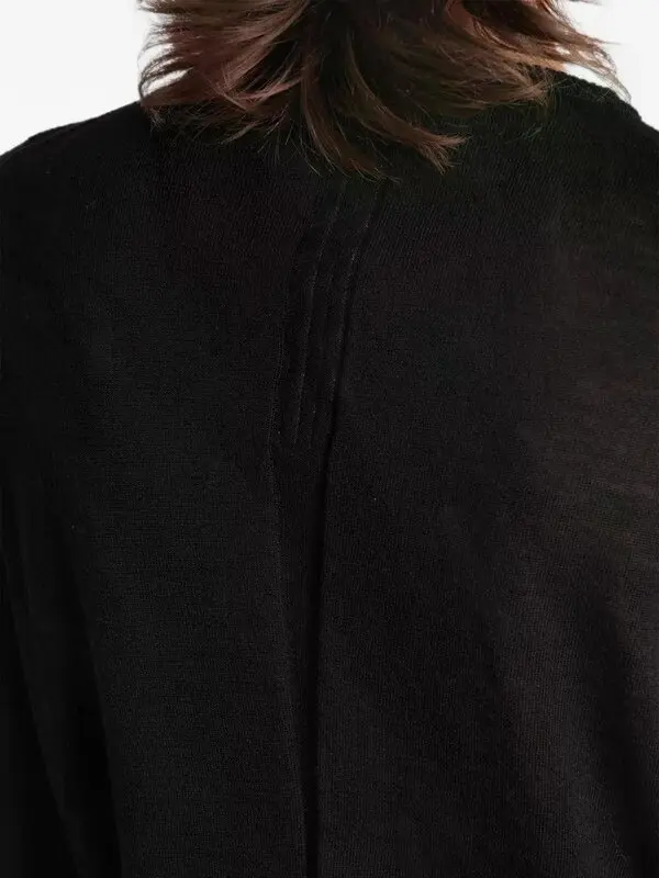 Rick Owens Ribbed-trim Sweater