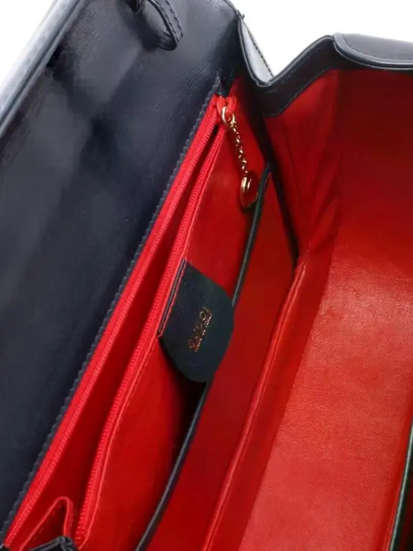 Gucci Bamboo Leather Satchel Bag