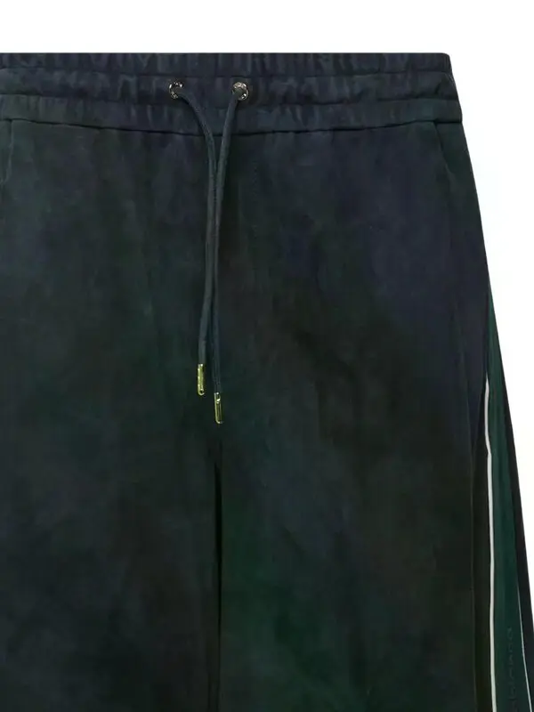Casablanca Suede Side Stripe Shorts