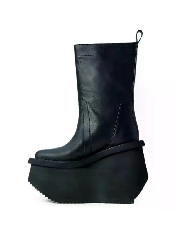 Rick Owens Factory Platform Pull-tab Boots
