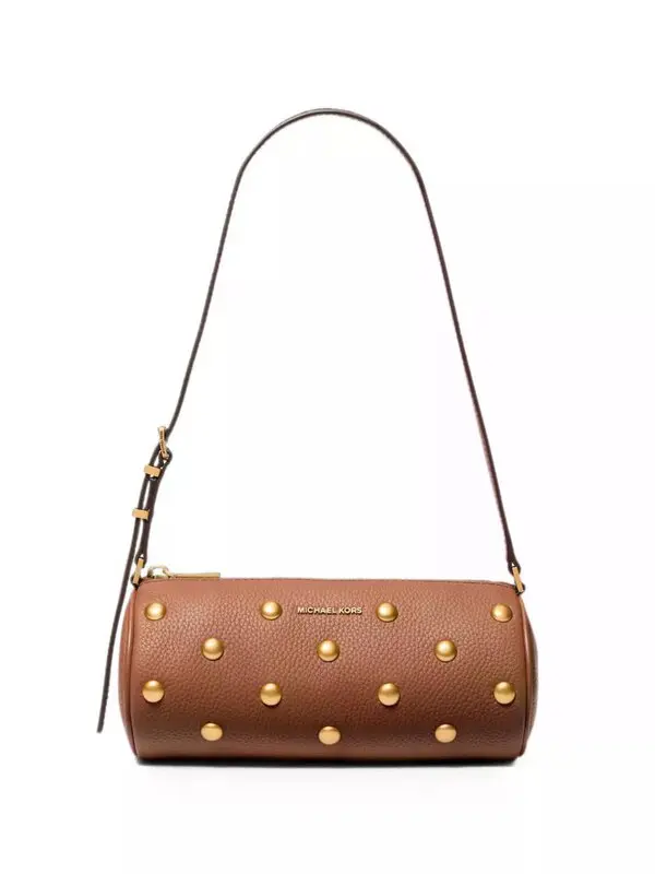 Michael Kors Studded Shoulder Bag - Brown