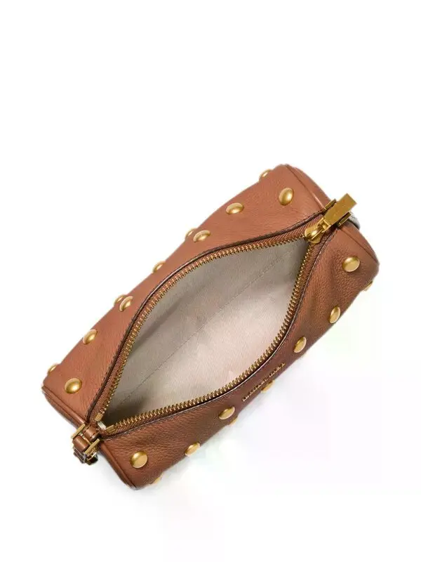 Michael Kors Studded Shoulder Bag - Brown