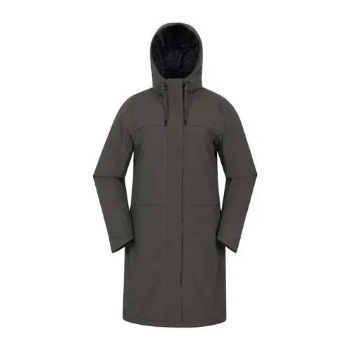 Mountain Warehouse Avery Waterproof Long Length Jacket - Khaki
