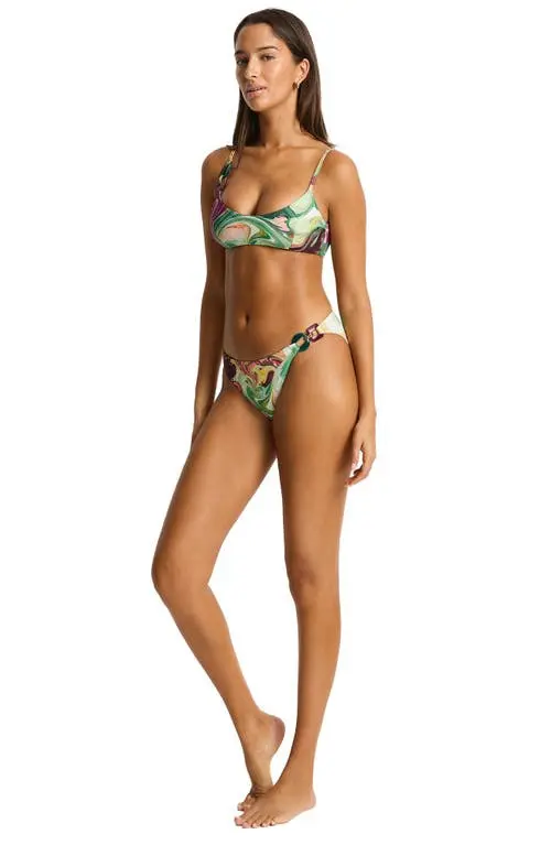 SEA LEVEL Abyss Print Bikini Briefs