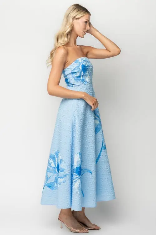 BALTIC BØRN Genesis Strapless Midi Dress