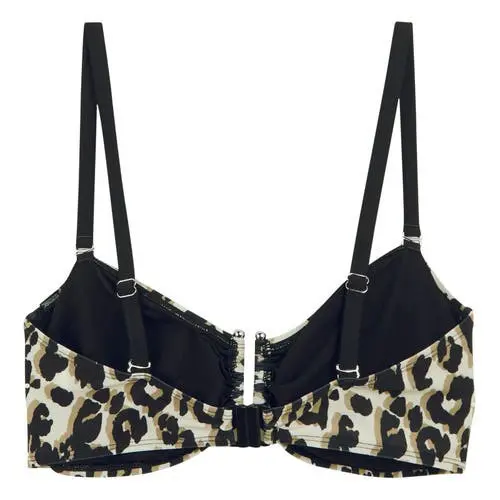 REGATTA Aceana Iii Leopard Print Bikini Top