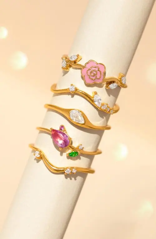 GIRLS CREW Tulum Set Of 3 Stackable Rings