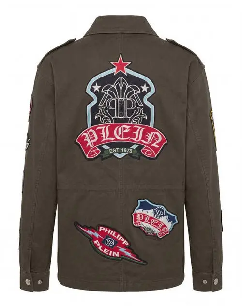 Philipp Plein Jacket With Patches