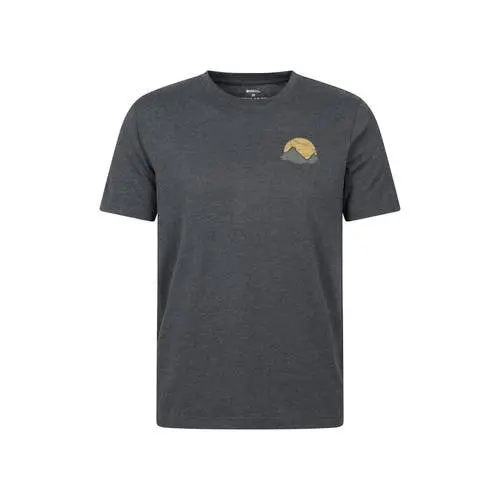 Mountain Warehouse Crest Natural T-shirt - Charcoal
