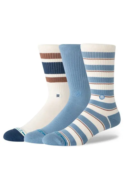 Stance Striped Assorted 3-pack Socks - Blue