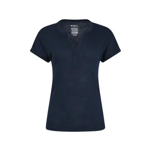 Mountain Warehouse Skye Slub Quick Dry T-shirt - Navy