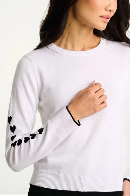 Lisa Todd Love Notes Heart Sweater