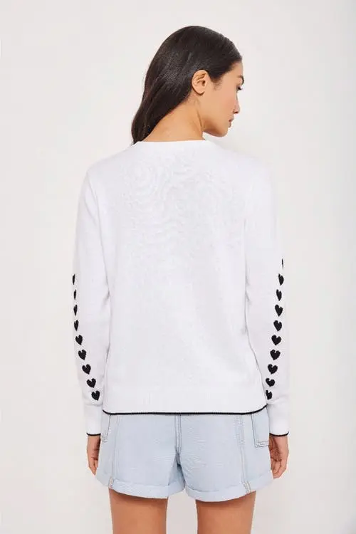 Lisa Todd Love Notes Heart Sweater
