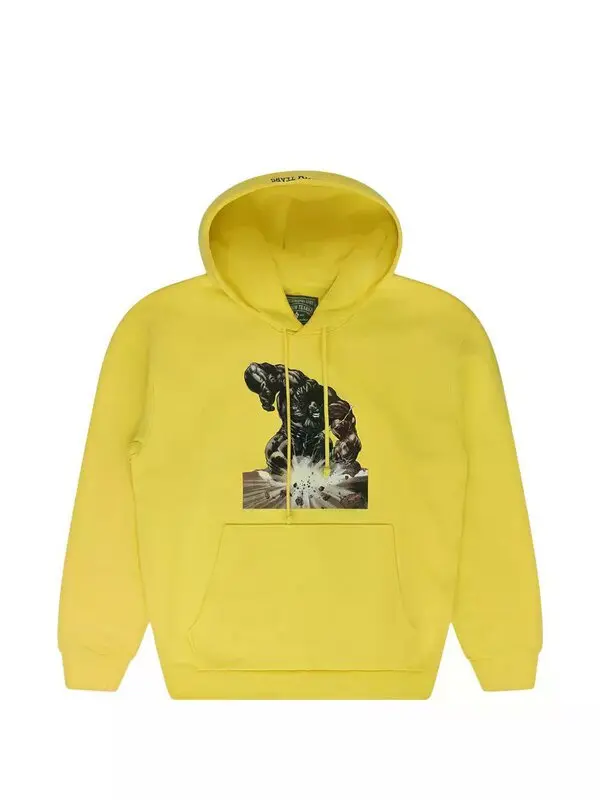 DENIM TEARS Srca Graphic 3 Hoodie - Yellow