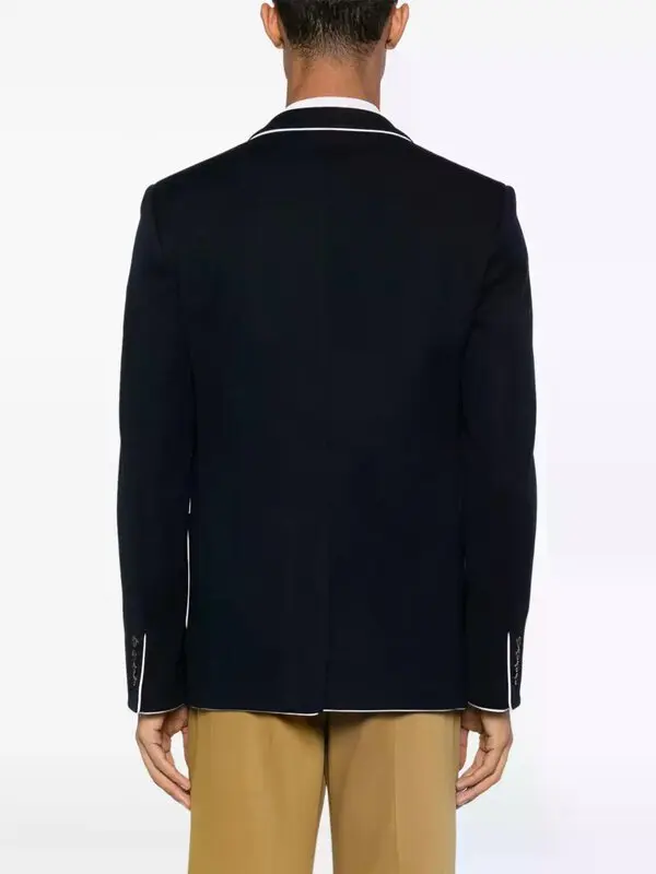 Gucci Embroidered Jersey Blazer