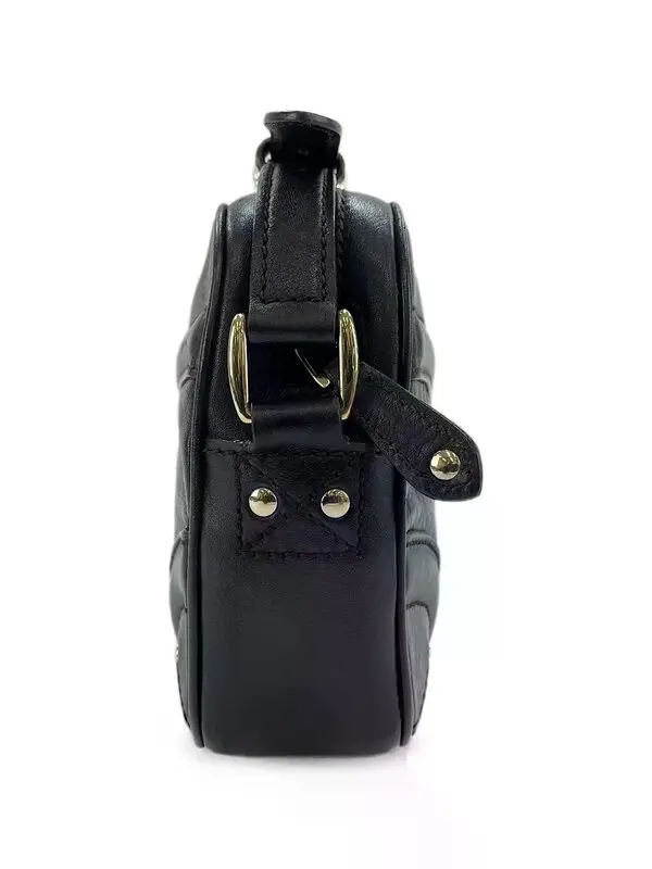 Gucci 2000s Horsebit Pattern Shoulder Bag